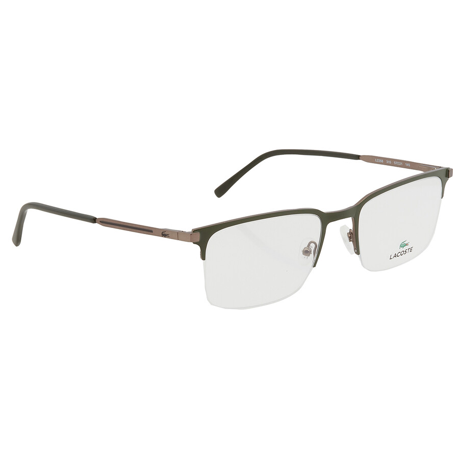 Lacoste Demo Rectangular Men's Eyeglasses L2268 315 57 886895475686 - Eyeglasses - Jomashop