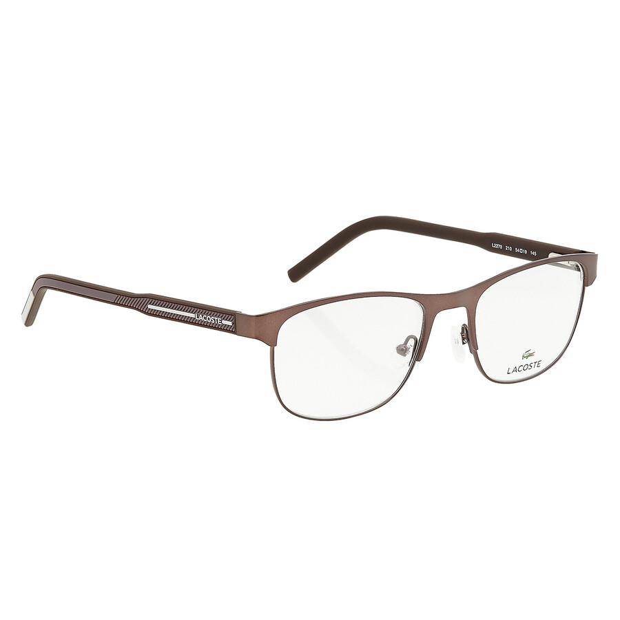 Lacoste Demo Rectangular Men's Eyeglasses L2270 210 54 886895496957 - Eyeglasses - Jomashop