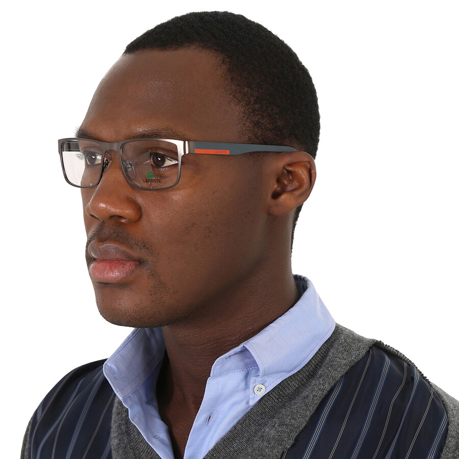 Lacoste Demo Rectangular Men's Eyeglasses L2283 029 53 886895544924 - Eyeglasses - Jomashop