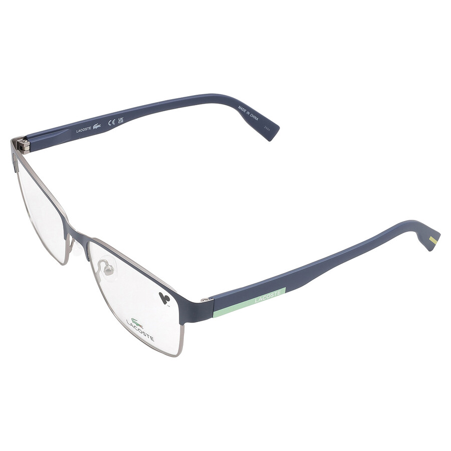 Lacoste Demo Rectangular Men's Eyeglasses L2286 401 55 886895568821 - Eyeglasses - Jomashop