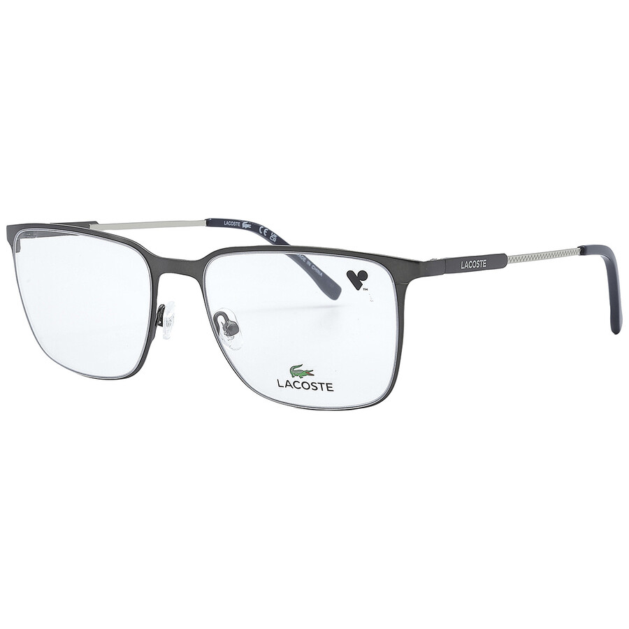 Lacoste Demo Rectangular Men's Eyeglasses L2287 021 55 886895568593 - Eyeglasses - Jomashop