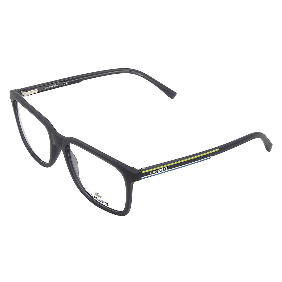 Lacoste Demo Rectangular Men's Eyeglasses L2859 024 57 886895457101 - Eyeglasses - Jomashop