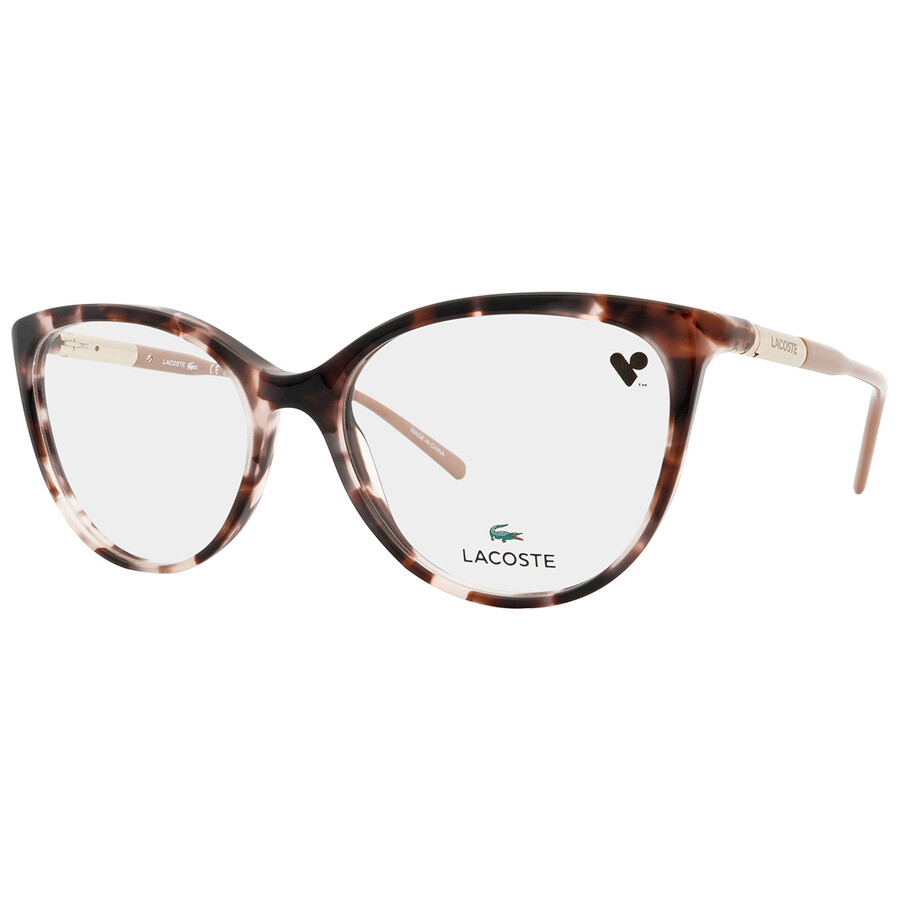 Lacoste Demo Cat Eye Ladies Eyeglasses L2911 610 55 - Eyeglasses - Jomashop