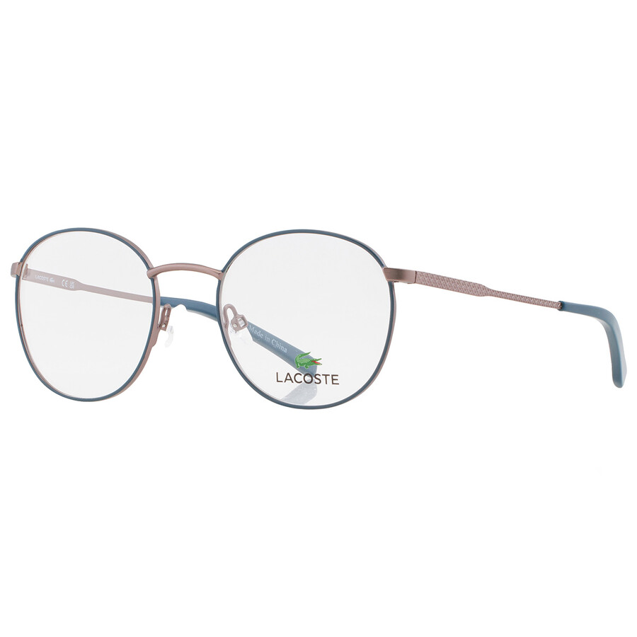 Lacoste Demo Round Unisex Eyeglasses L3108 466 45 886895435758 ...