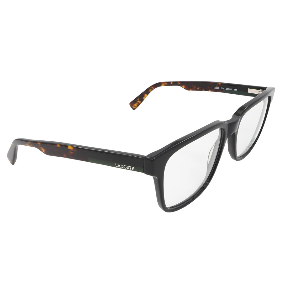 Lacoste Demo Square Eyeglasses L2908 001 55 MIKI 886895576406 - Eyeglasses - Jomashop