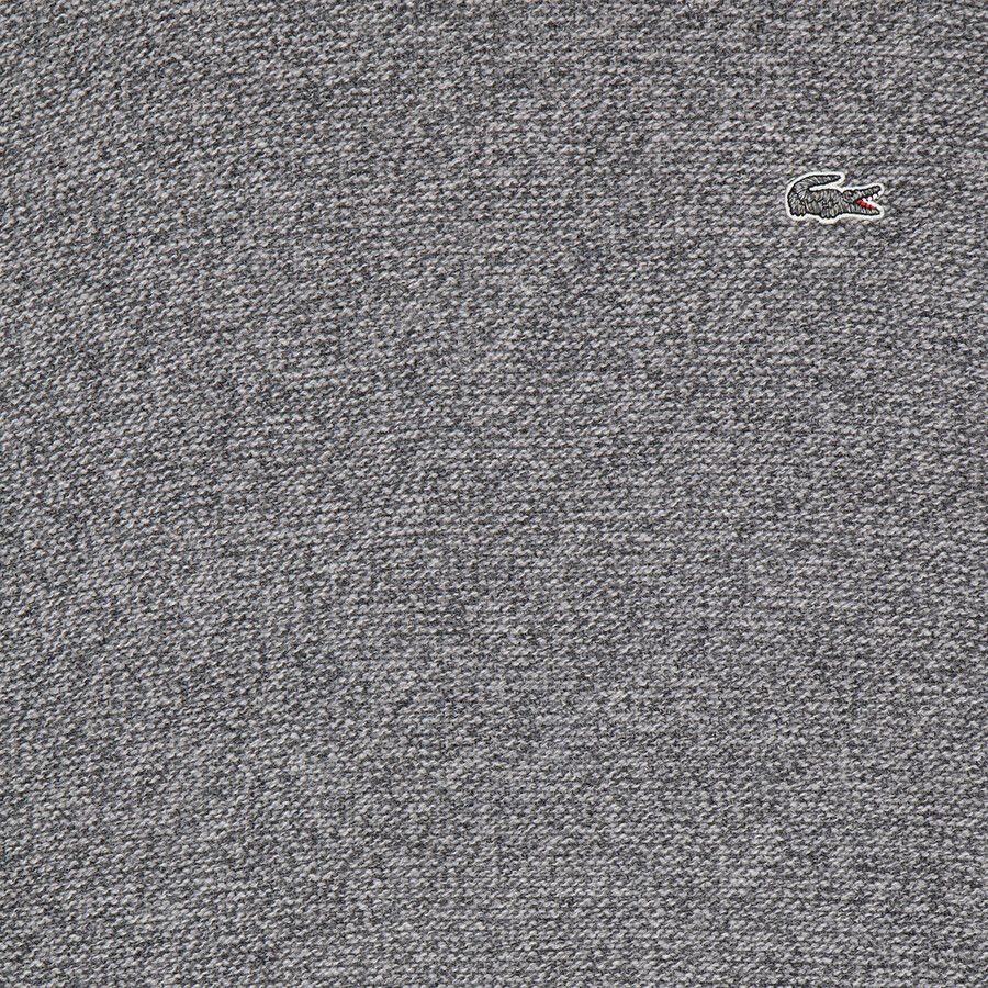 Lacoste Heathered Effect Textured Wool Sweater, Brand Size 5 (Large ...