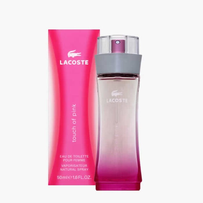 Lacoste Ladies Touch of Pink EDT Spray 1.7 oz Fragrances 3386460149457 ...