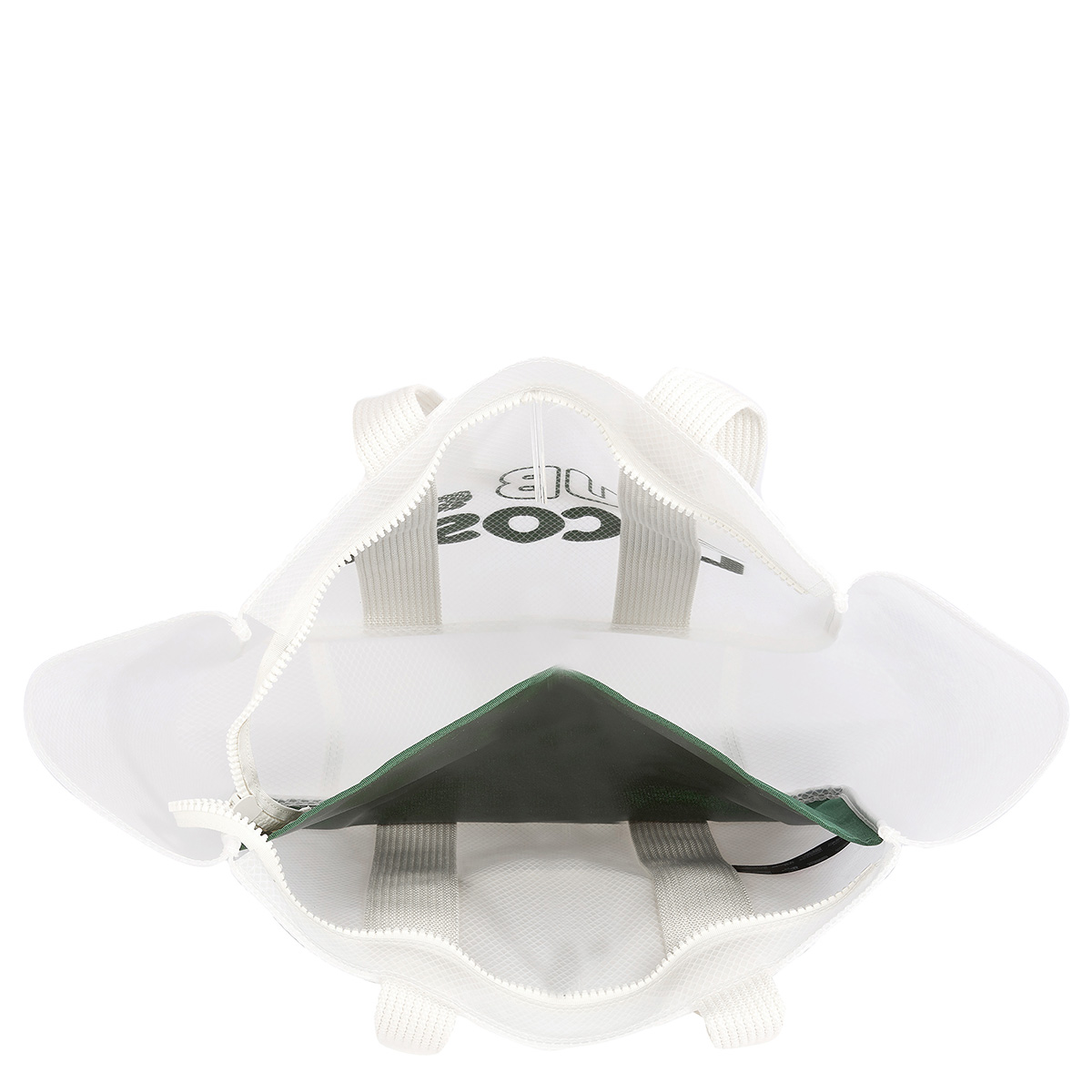 Lacoste Transparent Blc Estragon Logo Print Tote Bag NU4150PB-LO-L64 ...