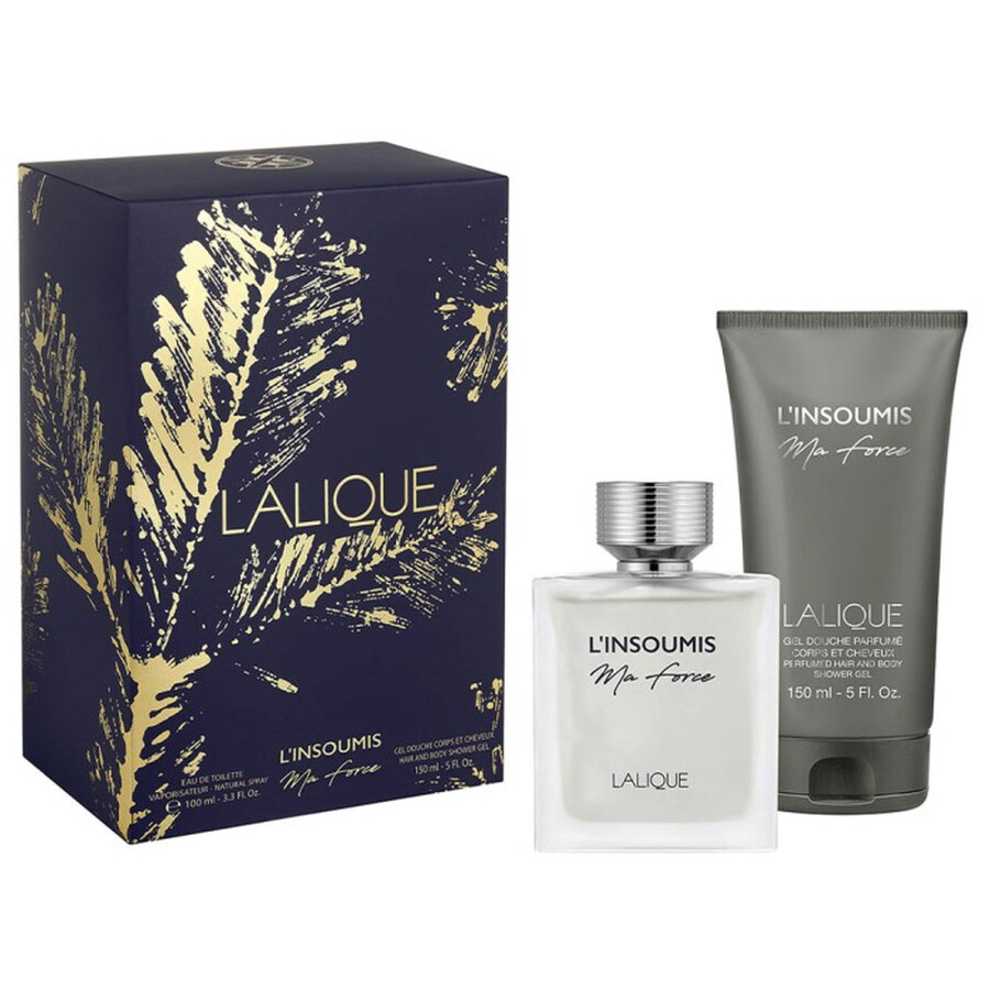 Lalique Men's L'insoumis Ma Force Gift Set Fragrances 7640171199290 ...