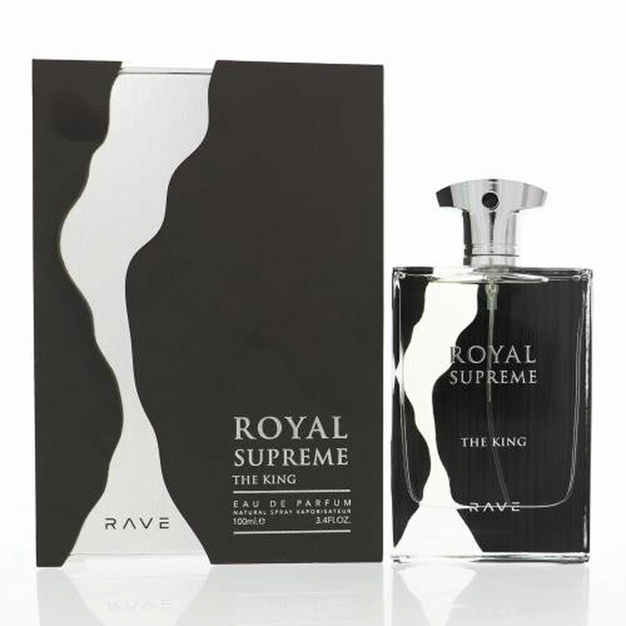 Lattafa Rave Royal Supreme The King EDP Spray 3.4 oz Fragrances ...