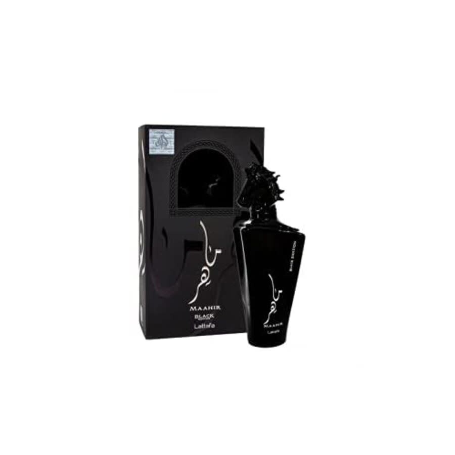 Lattafa Unisex Maahir Black Edition EDP Spray 3.38 oz Fragrances ...
