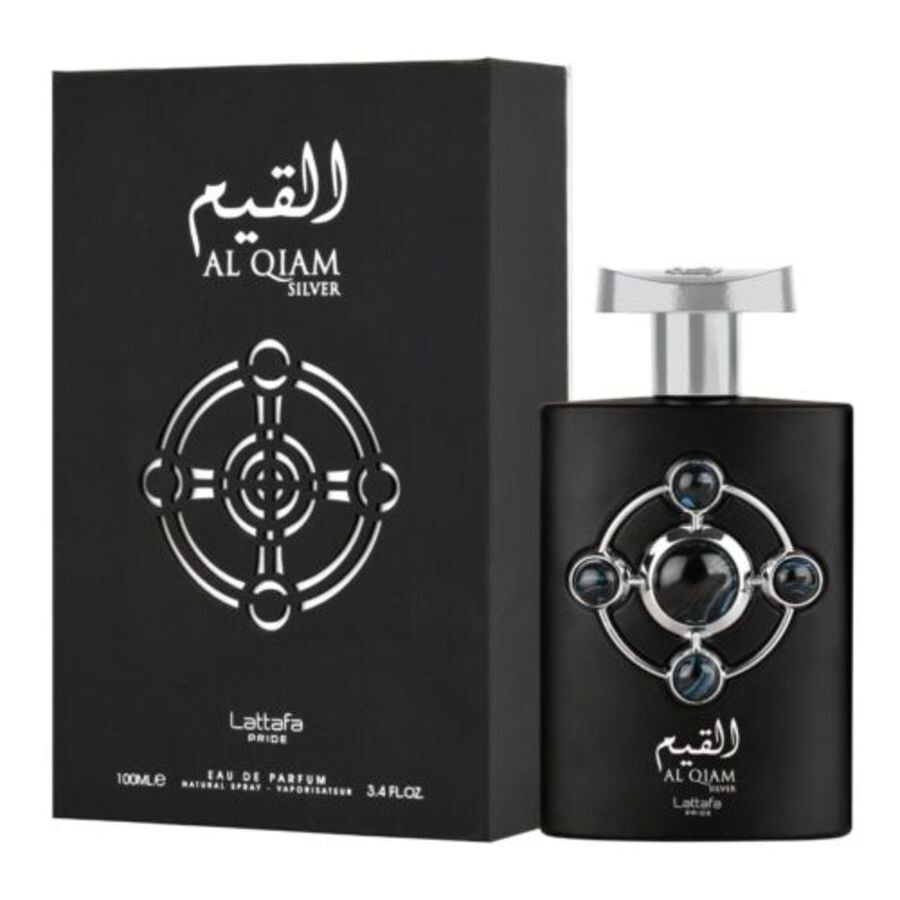 Lattafa Unisex Pride Al Qiam Silver EDP Spray 3.4 oz Fragrances ...