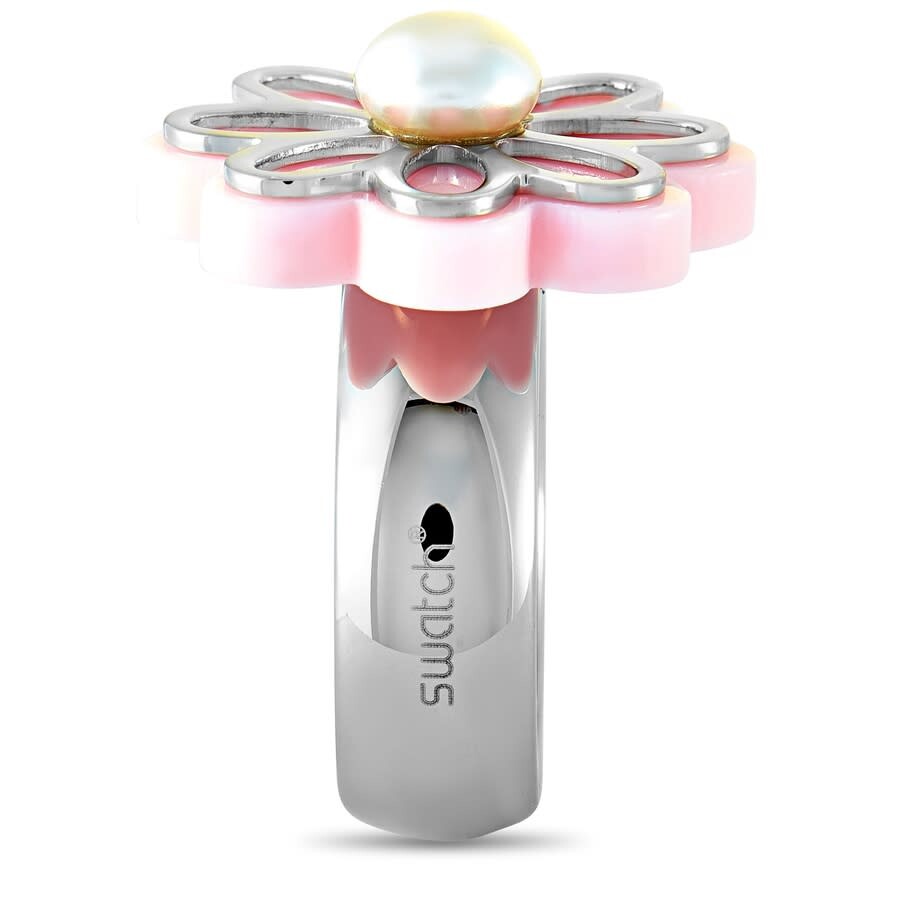 Lb Exclusive Swatch Springs Stainless Steel and Pastel Plastic Ring ...