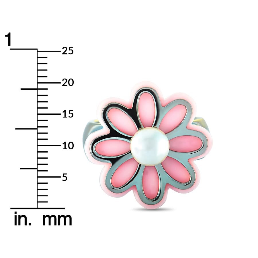 Lb Exclusive Swatch Springs Stainless Steel and Pastel Plastic Ring ...