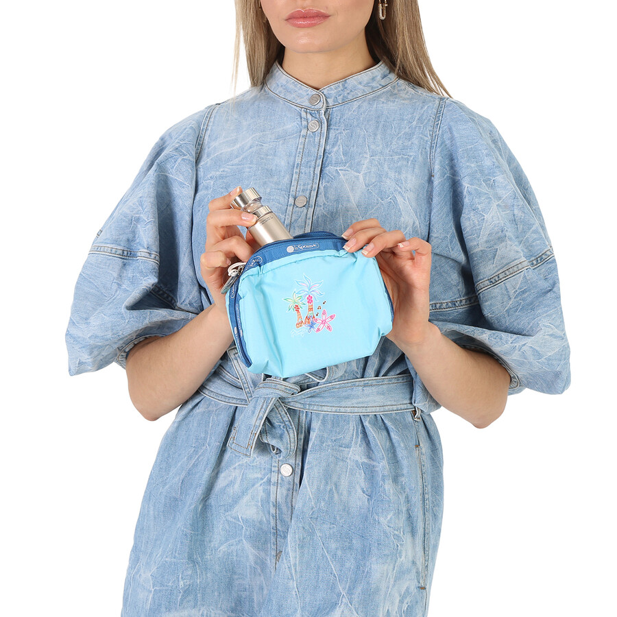 Le Sportsac Turquoise Rectangular Cosmetic Case 6511-K748 191391119744 - Handbags, LeSportsac ...