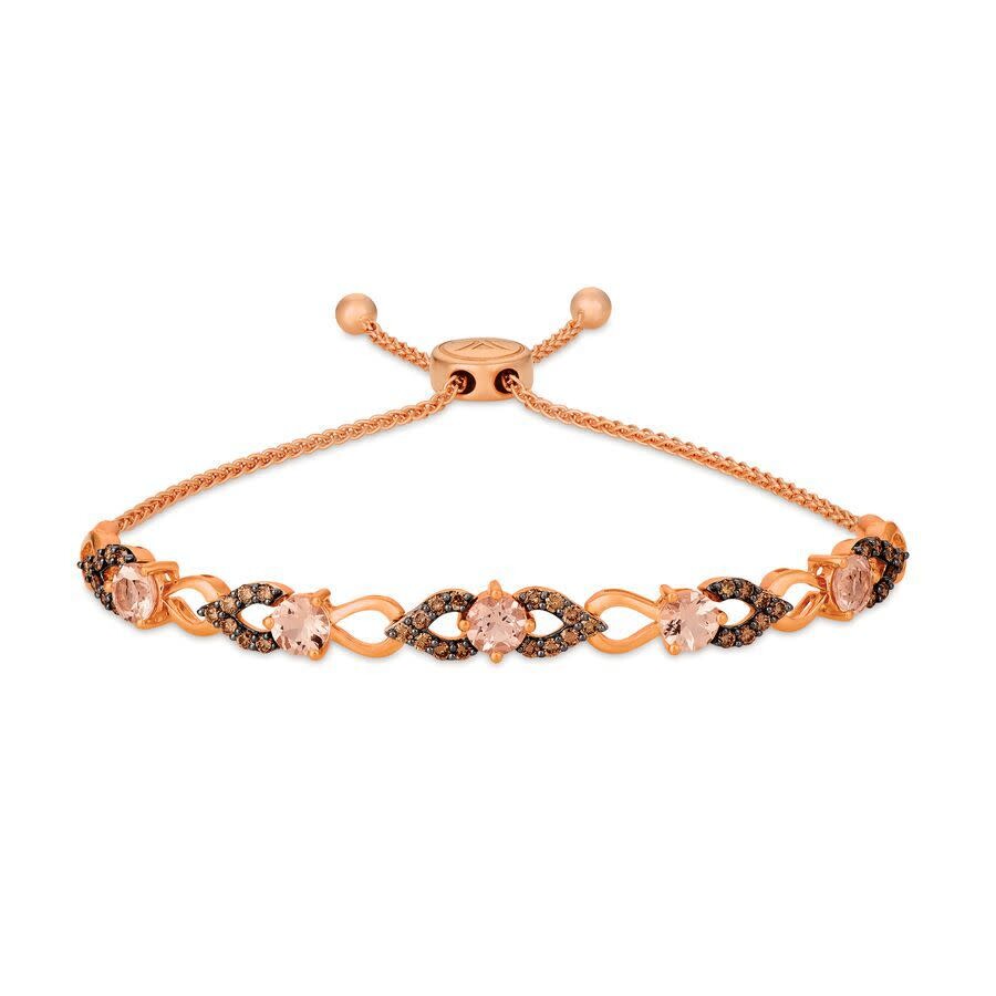 Le Vian Ladies Chocolatier Bracelets set in 14K Strawberry Gold 75493 ...