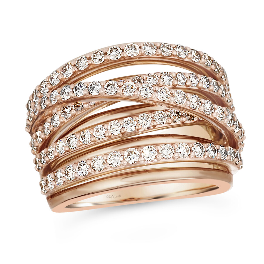 Le Vian Creme Brulee Ring Nude Diamonds set in 14K Two Tone Gold Ring ...