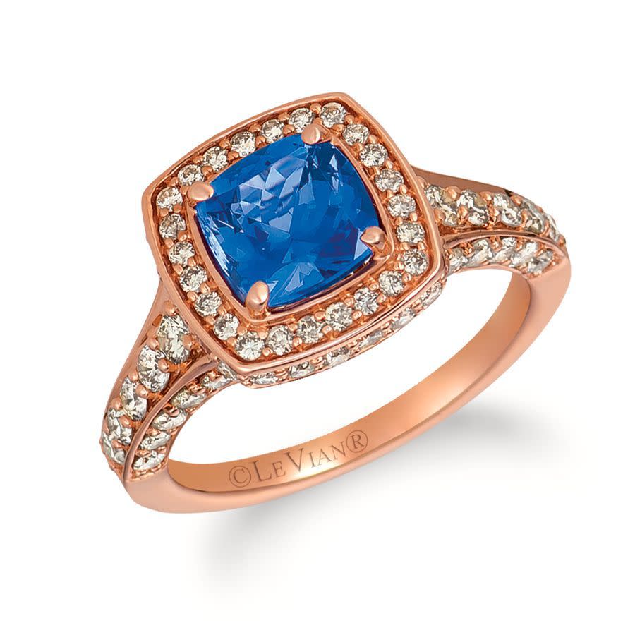 Le Vian Ladies Blueberry Tanzanite Rings set in 14K Rose Gold 76986 ...