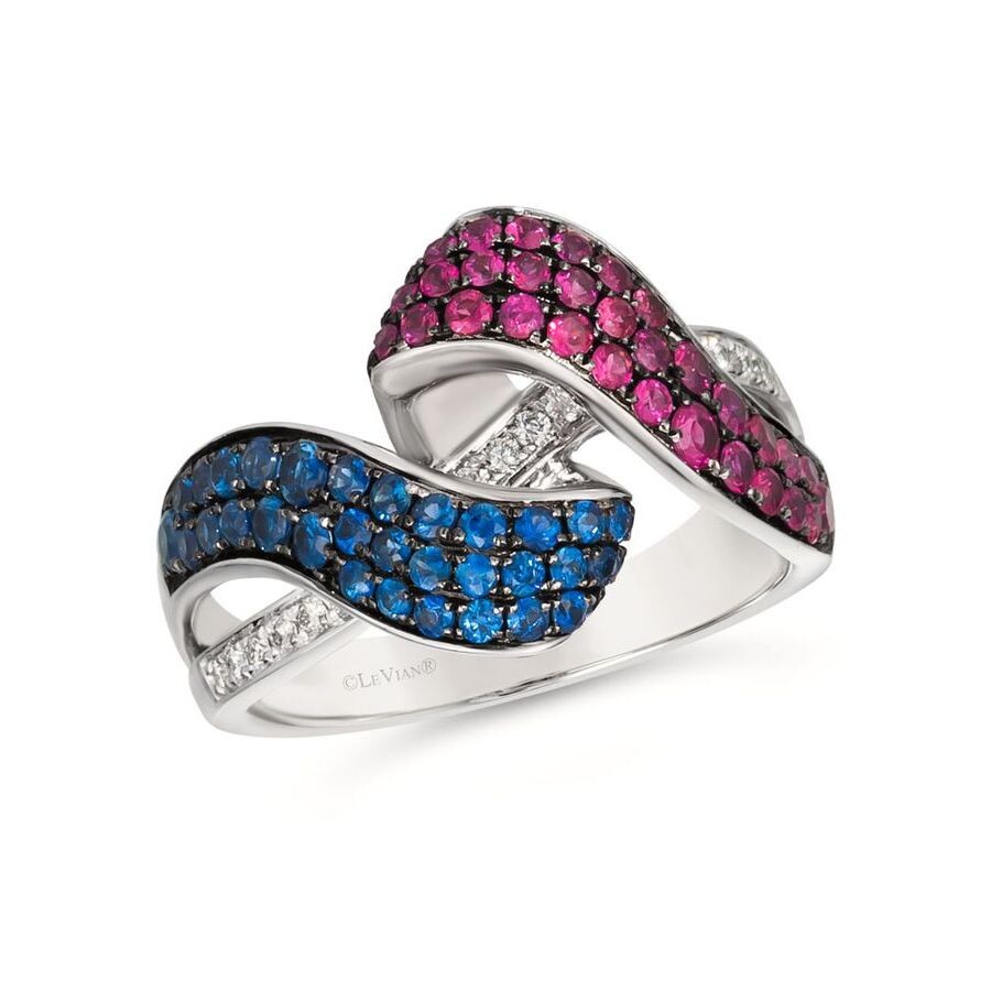 Le Vian Ladies Passion Ruby Rings set in 14K Vanilla Gold 52270 ...