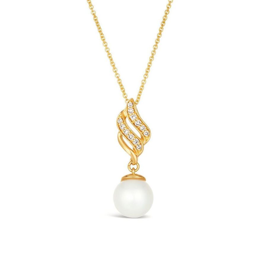 Le Vian Ladies Wisdon Pearls Necklaces set in 14K Honey Gold 91362 ...