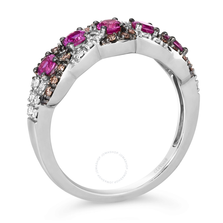 Le Vian Passion Ruby Ring Set In 14k Vanilla Gold 881764 Ladies