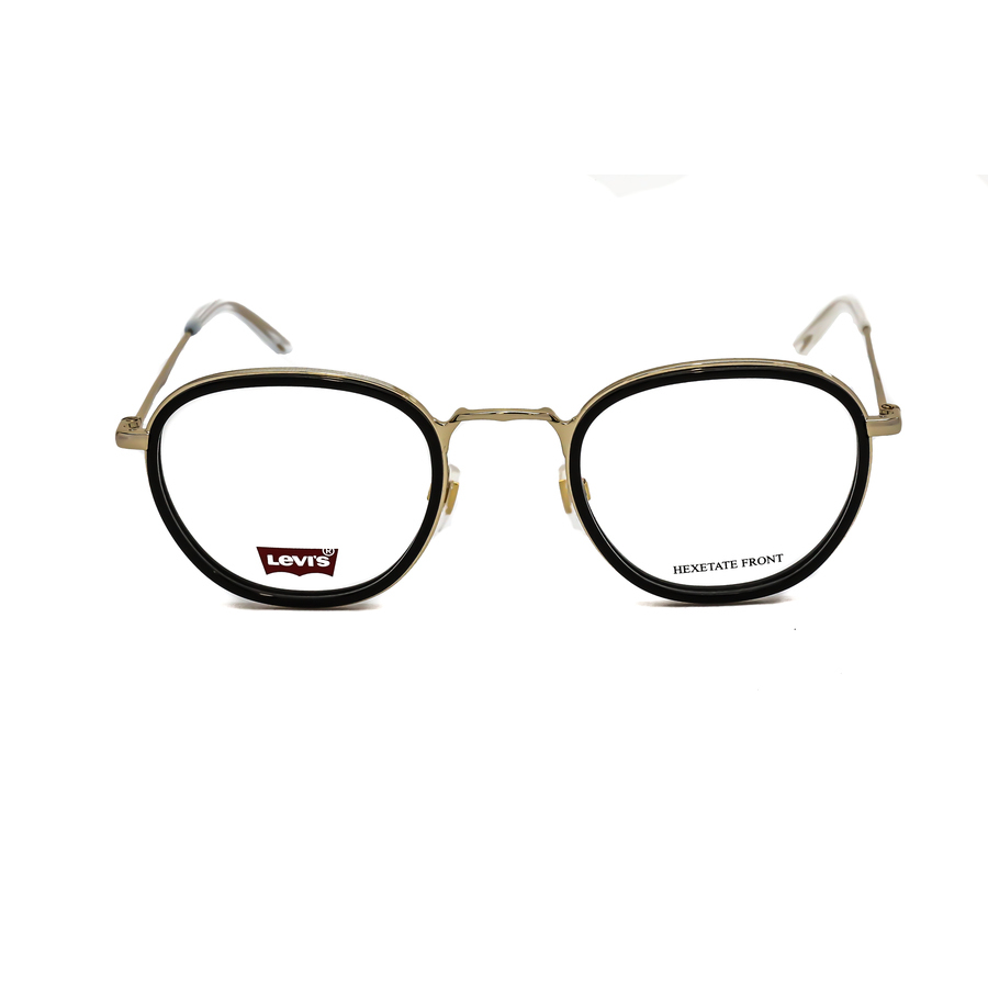 Levi'S Men's Black Round Eyeglass Frames LV501208070051 716736296791 ...