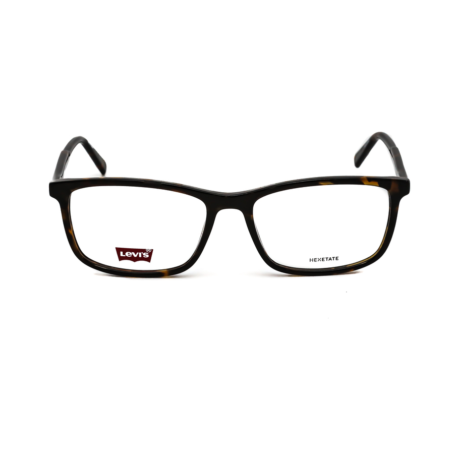 Levi'S Men's Tortoise Rectangular Eyeglass Frames LV101800860055 ...