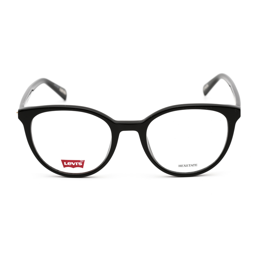 Levi'S Unisex Black Rectangular Eyeglass Frames LV101908070051 ...