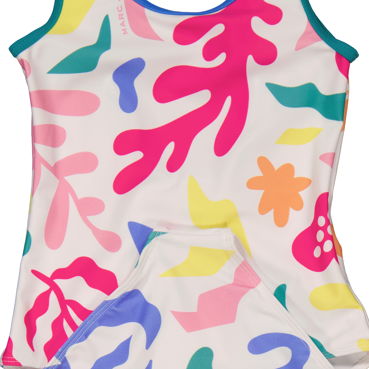 Little Marc Jacobs Girls Coral Reef 1-Piece Swimsuit, Size 10Y W10201 ...