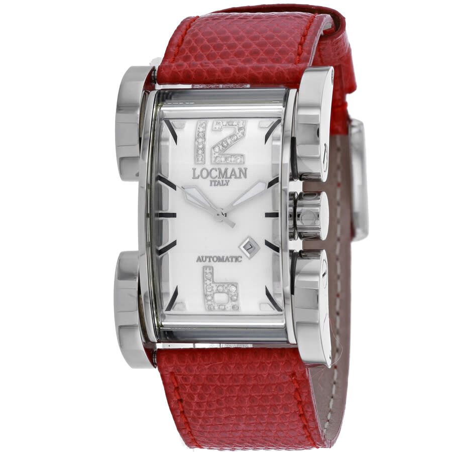 Locman Latin Lover Automatic White Dial Men's Watch 501AGDN ...