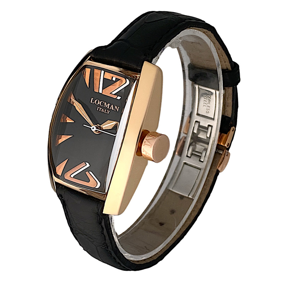 Locman Panorama Quartz Black Dial Ladies Watch 153B - Watches, Panorama ...