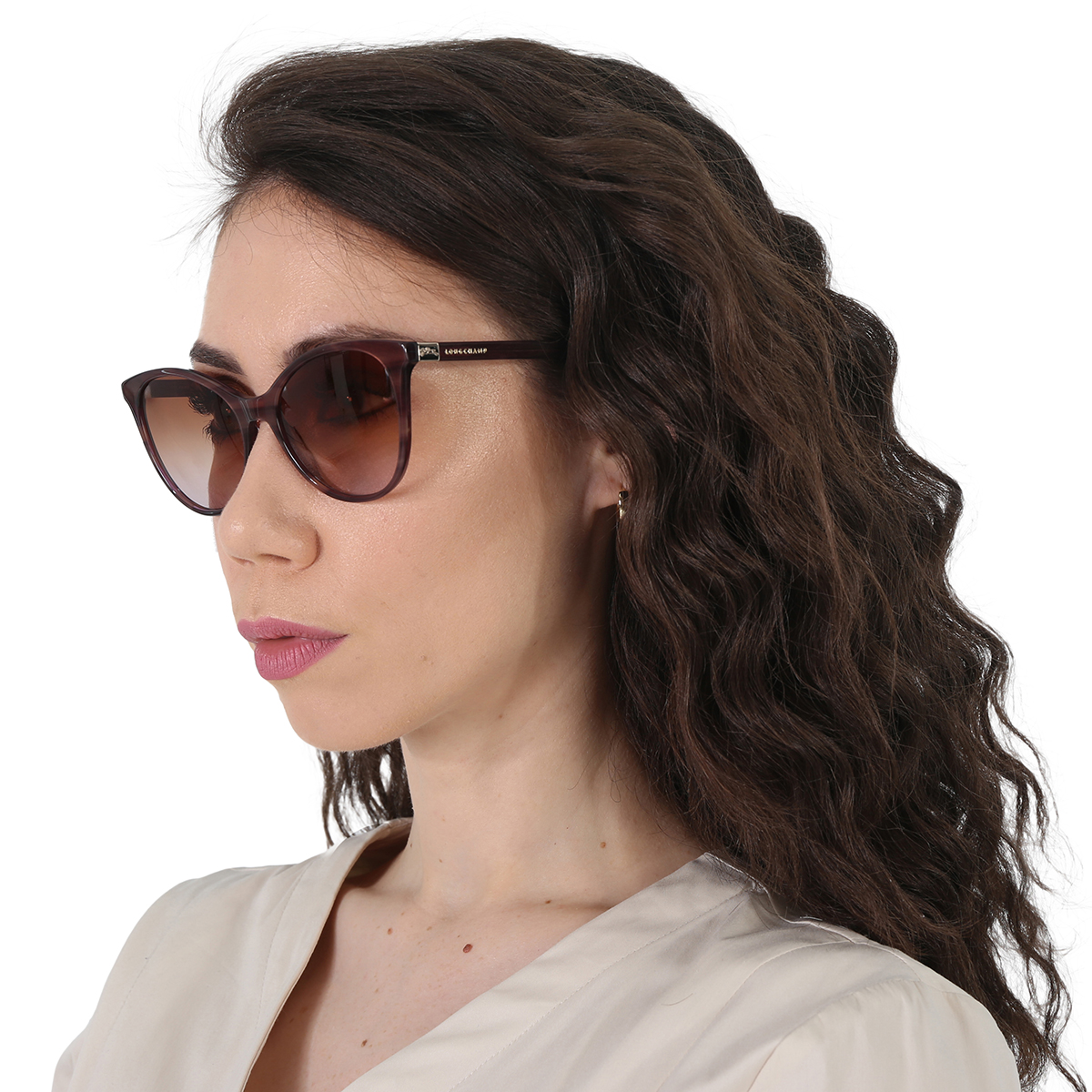 Longchamp Brown Gradient Cat Eye Ladies Sunglasses LO688S 531 54 ...