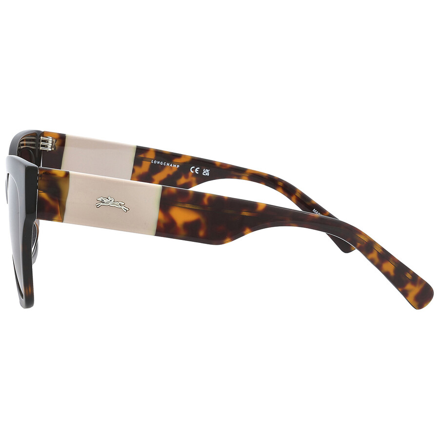 Longchamp Brown Gradient Rectangular Ladies Sunglasses LO650S 214 53 ...