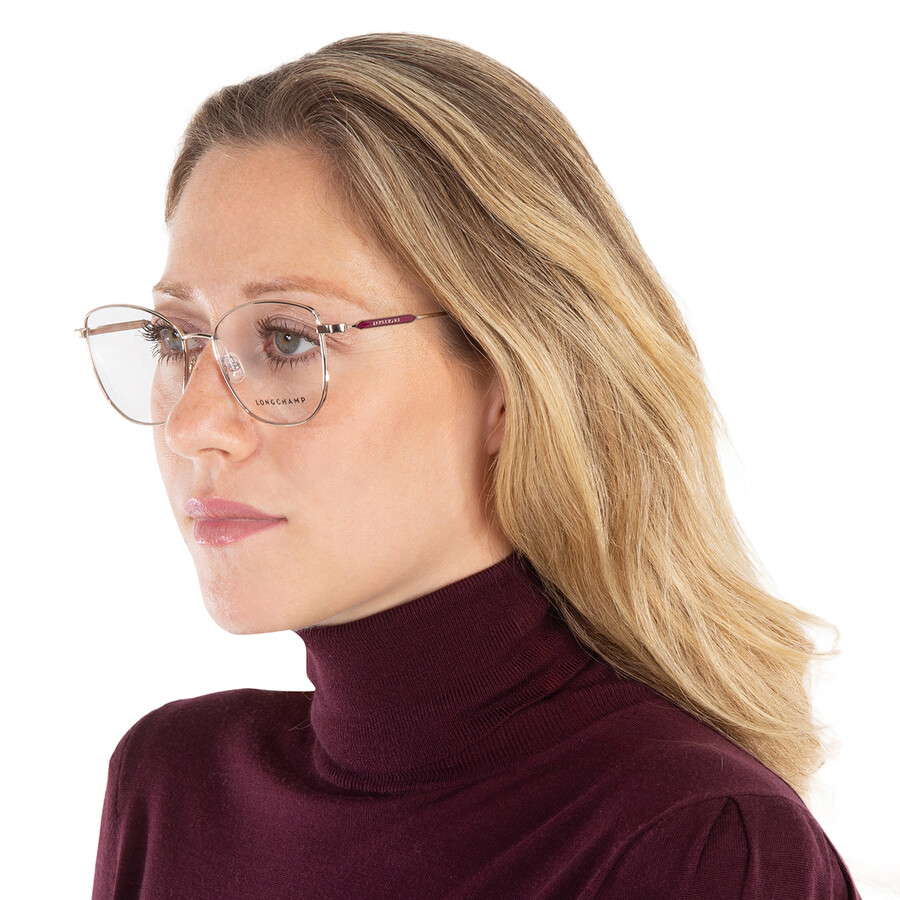 Longchamp Demo Square Ladies Eyeglasses LO2136 713 55 886895476645 ...