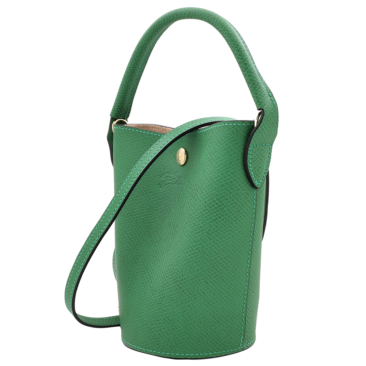 Longchamp Epure XS Leather Bucket Bag - Green 10213HYZ129 3597922393107 ...