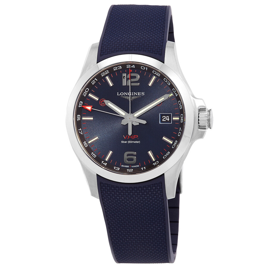 Longines Conquest Quartz Blue Dial Watch L3.728.4.96.9 - Watches ...