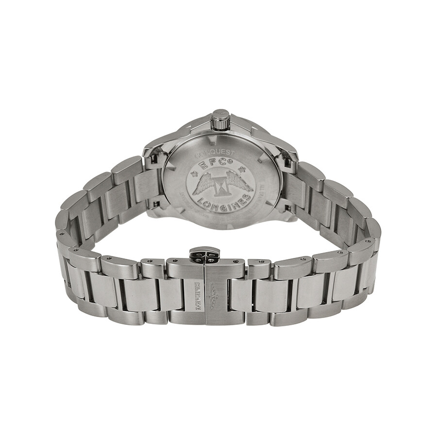 Longines Conquest Stainless Steel Ladies Watch L32774766 L3.277.4.76.6 ...