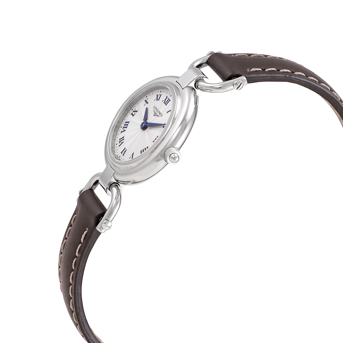 Longines Equestrian Quartz Silver Dial Ladies Watch L6.129.4.71.2 ...