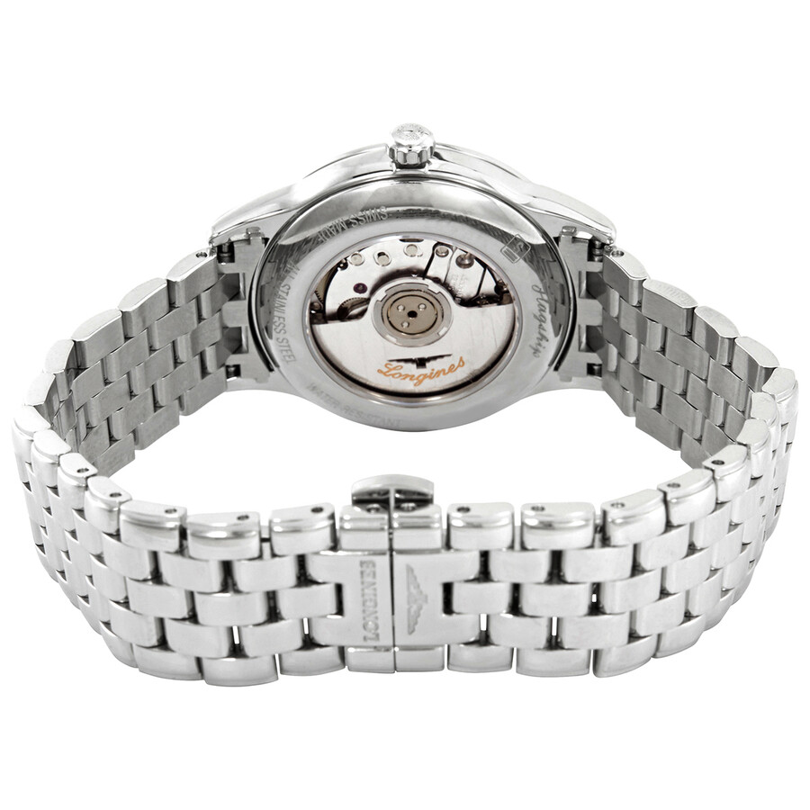 Longines Flagship Automatic Matt White Dial Ladies Watch L4.374.4.12.6 ...