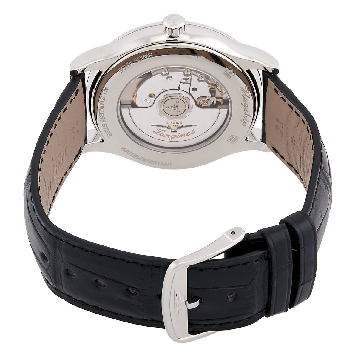 Longines Flagship Automatic Silver Dial Men's Watch L4.984.4.72.2 ...