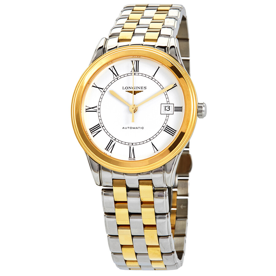 Longines Flagship Automatic White Dial Men's Watch L48743217 - Watches ...