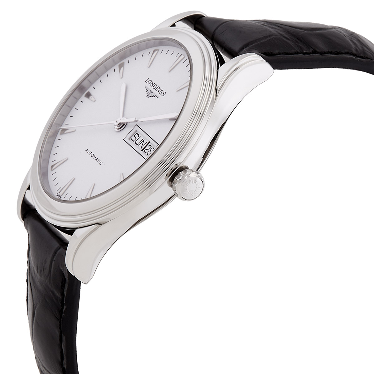Longines Flagship Automatic White Dial Men's Watch L48994122 - Watches ...