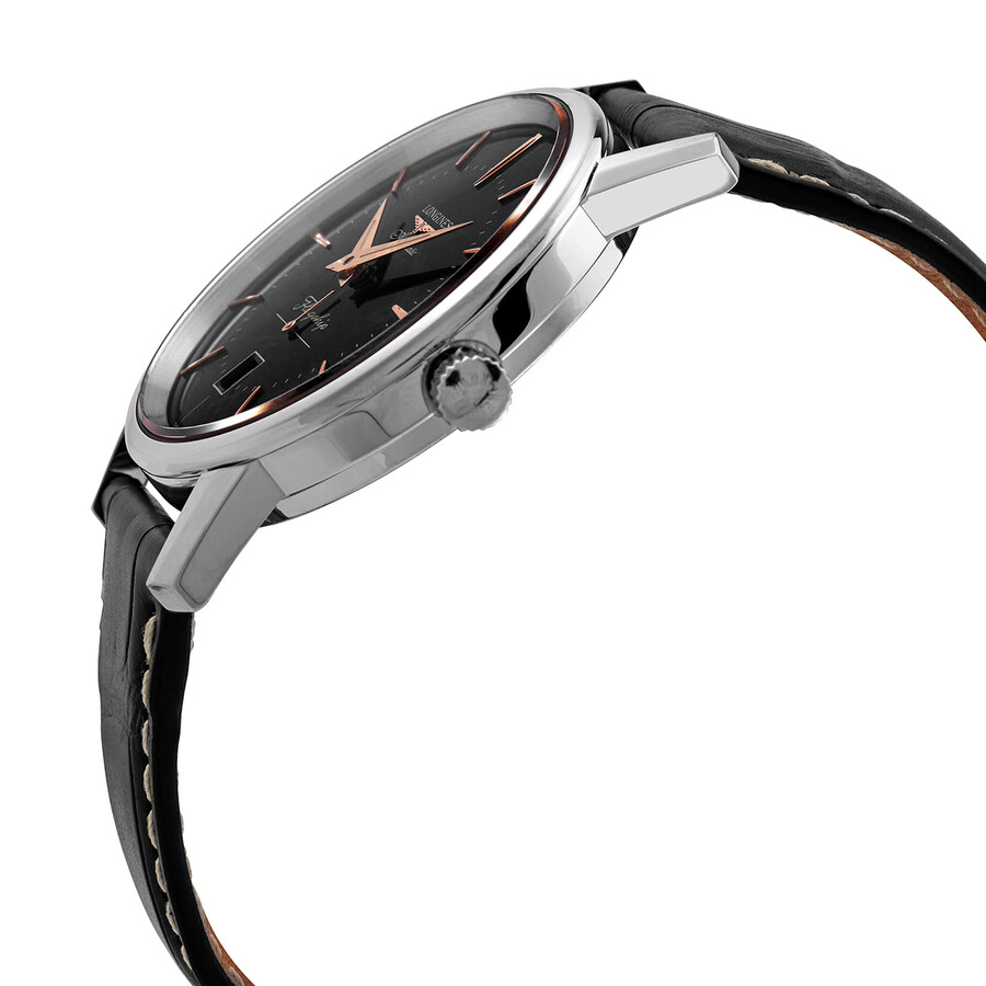 Longines Flagship Heritage Automatic Black Dial Men's Watch L47954580 ...