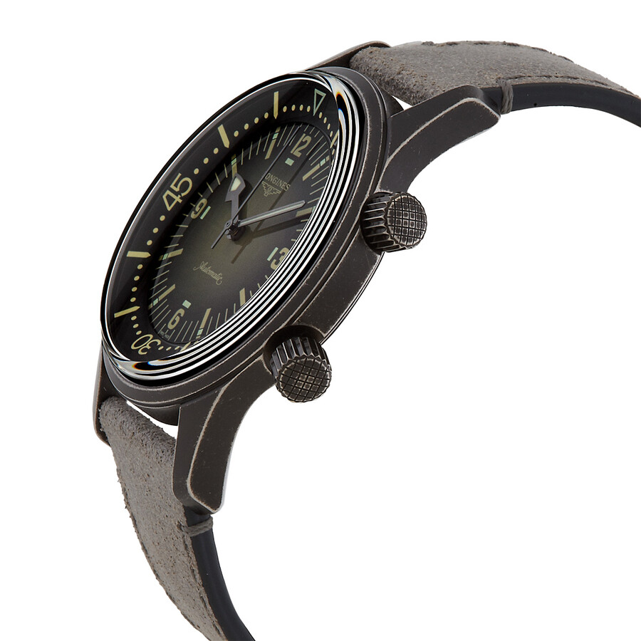 Longines Legend Diver Automatic Black Dial Men's Watch L3.774.2.58.2 ...