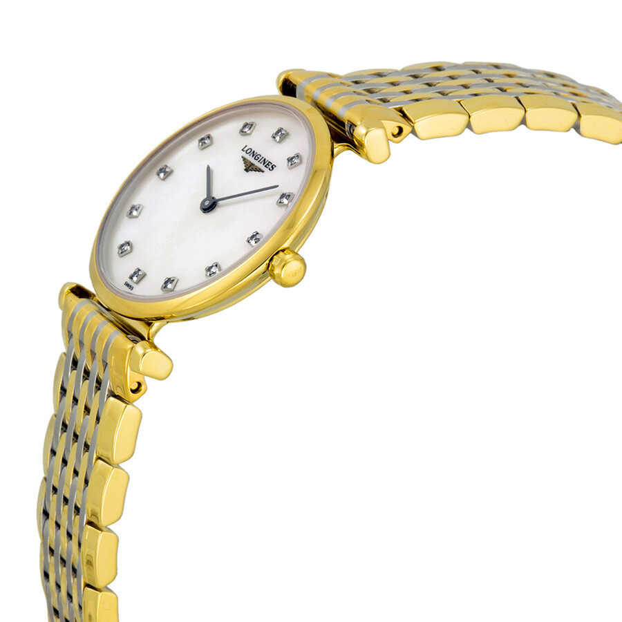 Longines La Grande Classique Diamond Ladies Watch L42092877 L4.209.2.87 ...