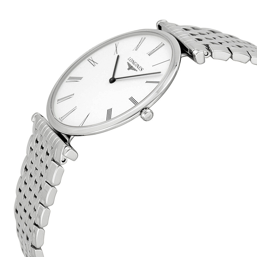Longines La Grande Classique White Dial Stainless Steel Men's Watch ...
