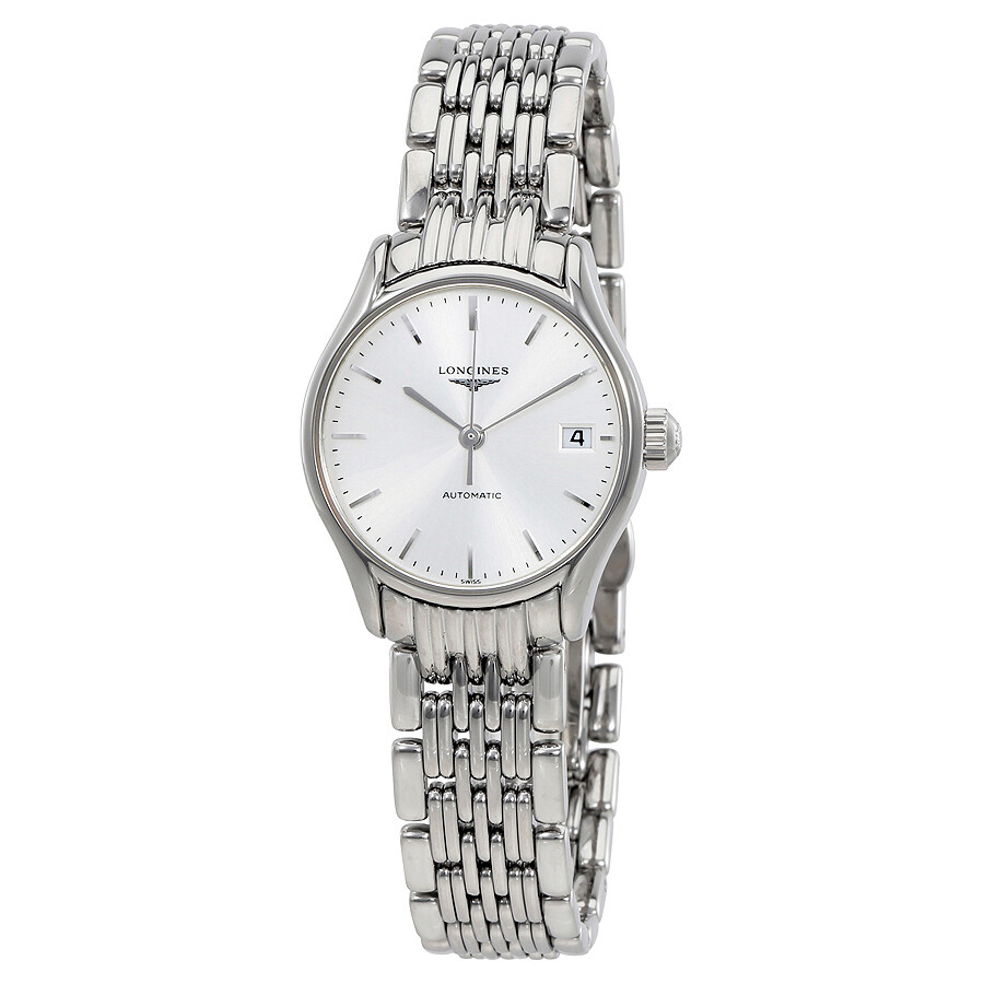 Longines Lyre Automatic Silver Dial Ladies Watch L43604726 ...