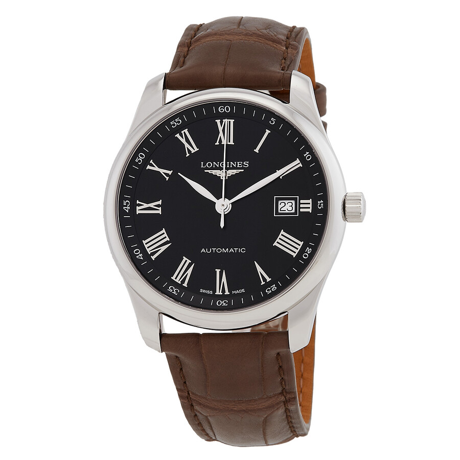 Longines Master Automatic Black Dial Men's Watch L2.793.4.59.2 ...