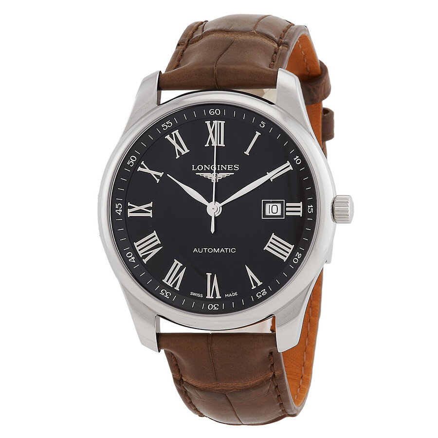 Longines Master Automatic Black Dial Men's Watch L2.893.4.59.2 ...