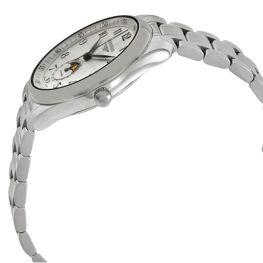 Longines Master Automatic Moonphase Silver Dial Men's Watch L29094786 ...